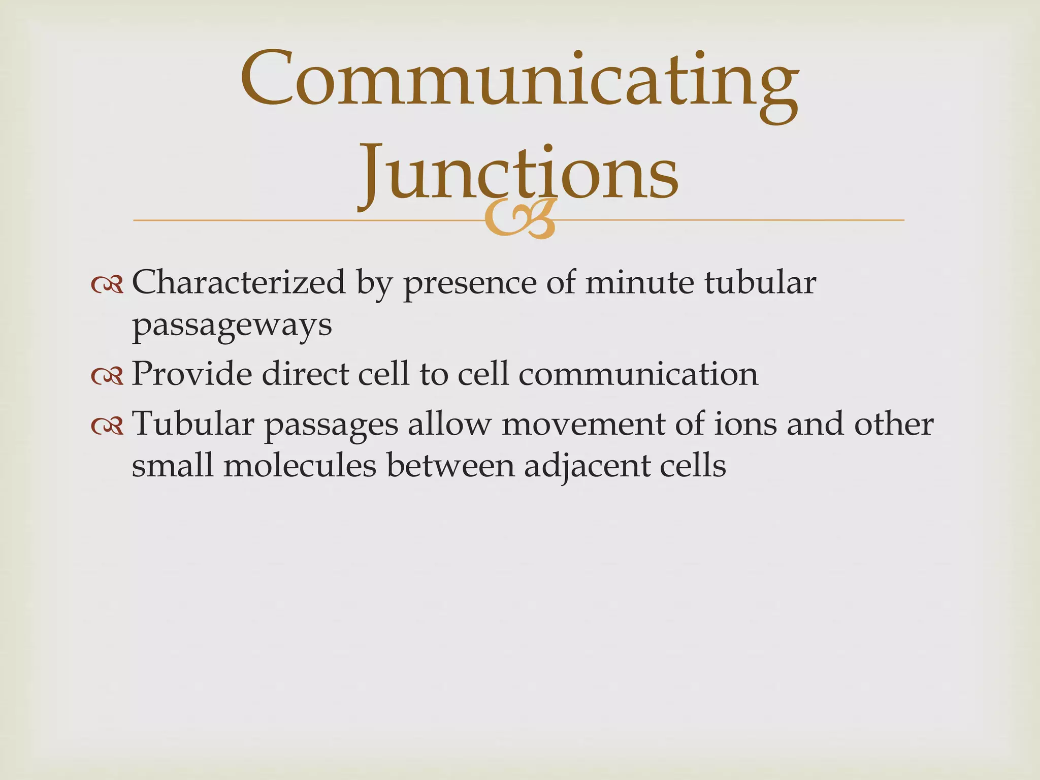 Cell junctions and cell division | PPTX