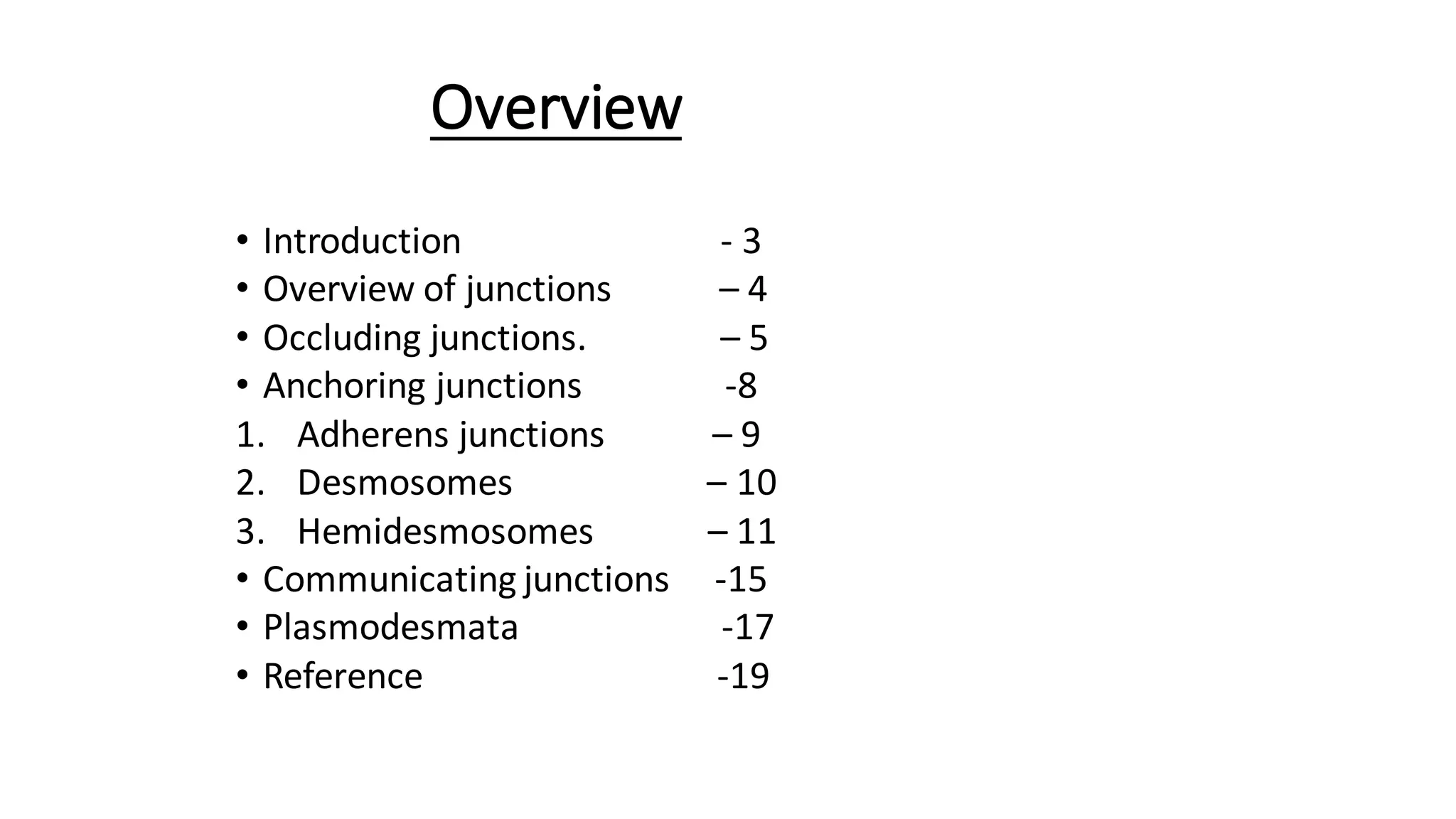 Cell junctions : types and plasmodesmata | PDF