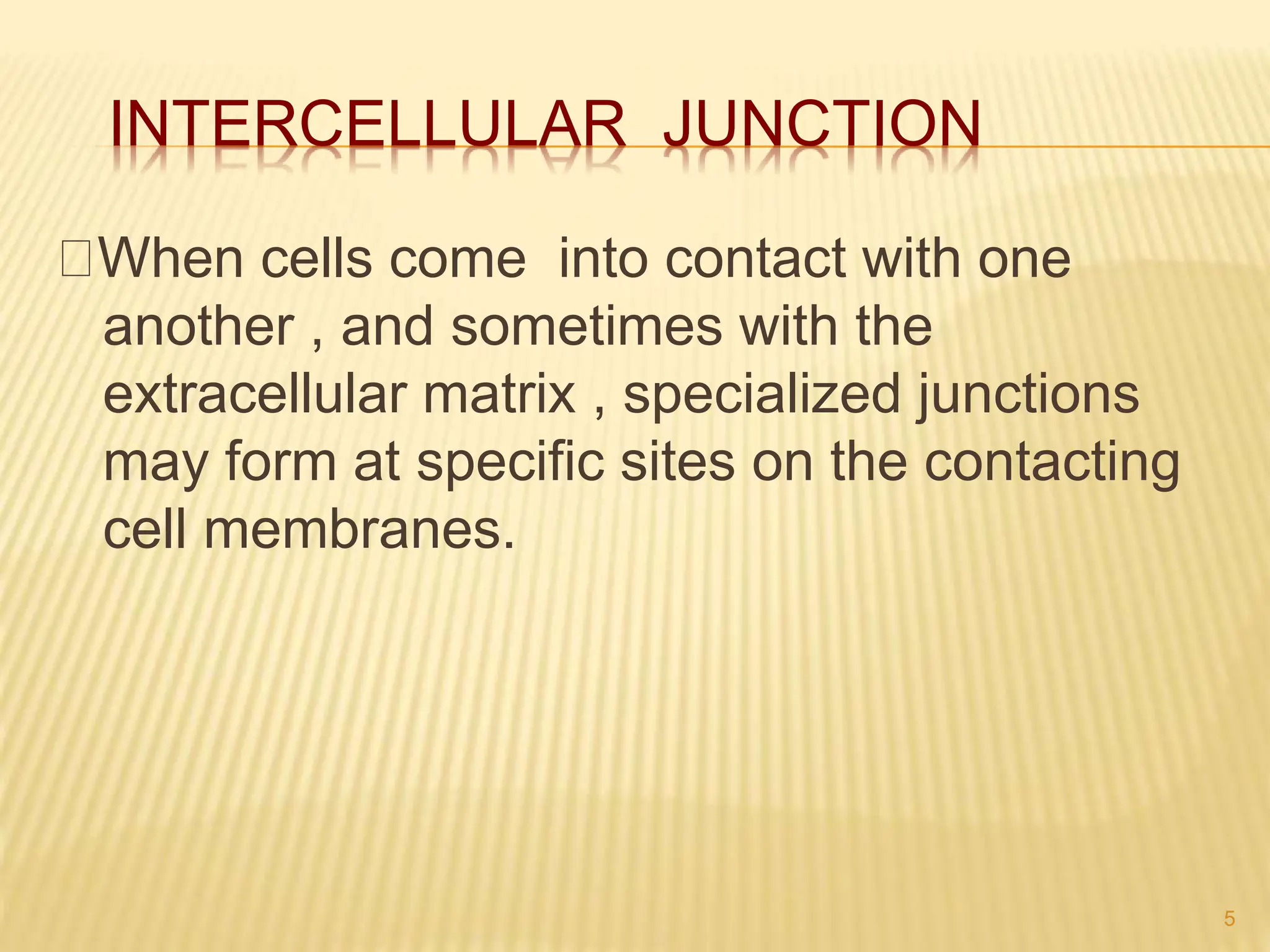 Cell junctions.pptx power point presentstion | PPT