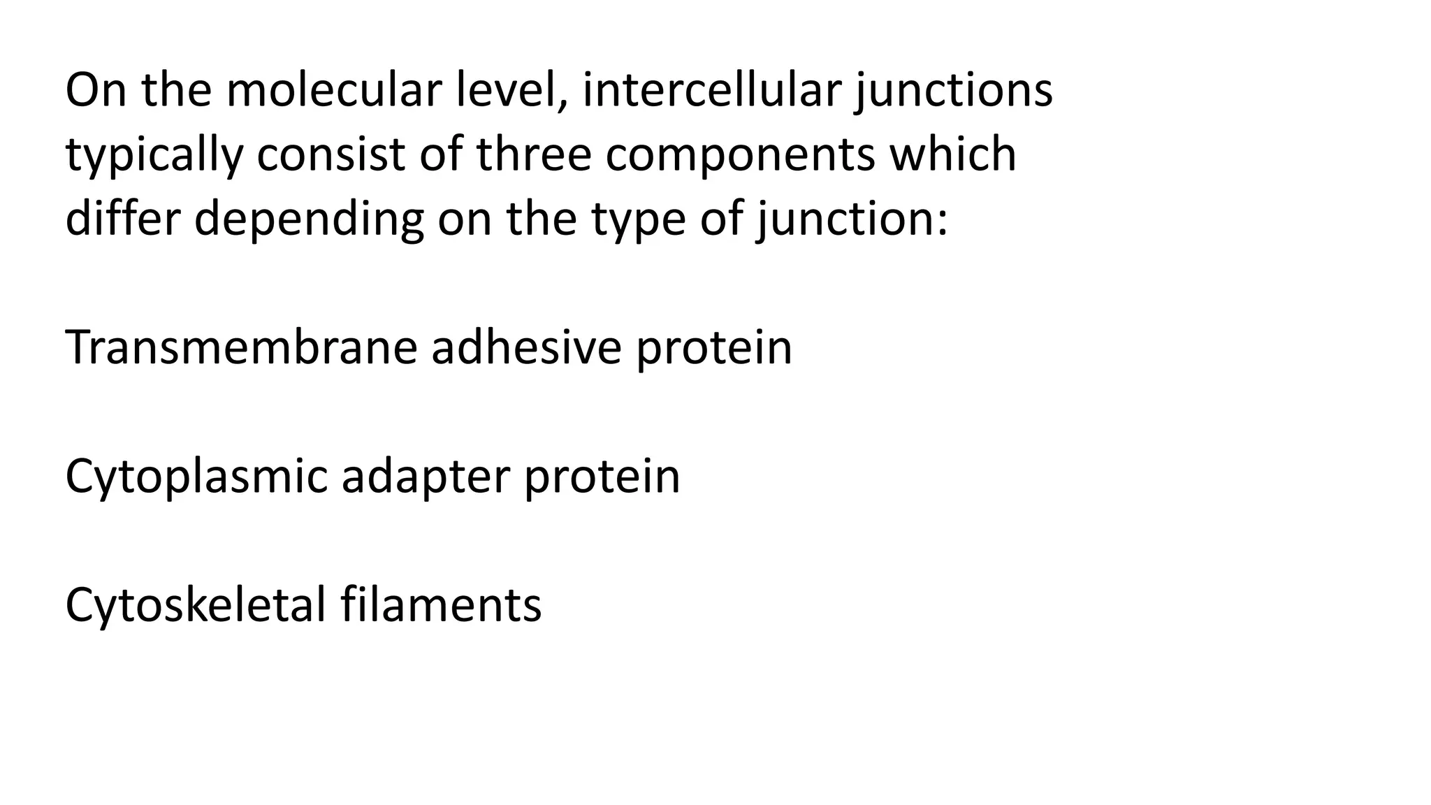 Cell junctions ppt | PPTX