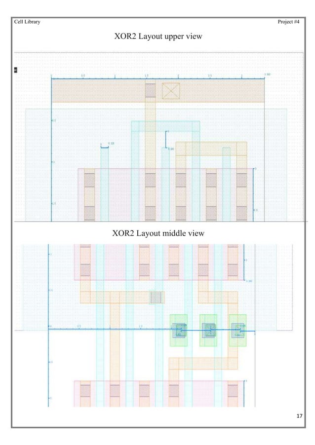 Standard cells library design | DOCX | Graphics Software | Computer ...
