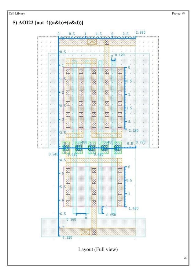 Standard cells library design | DOCX | Graphics Software | Computer ...