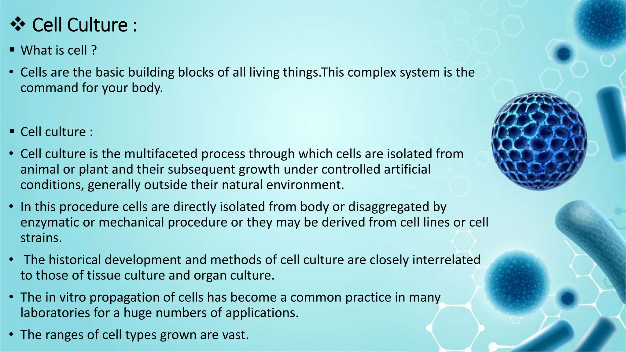 cell line description in detail by krishna | PPTX