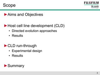 Reducing Timelines & Increasing Titres by Host Cell Lines with Improved ...