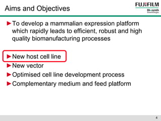 Reducing Timelines & Increasing Titres by Host Cell Lines with Improved ...
