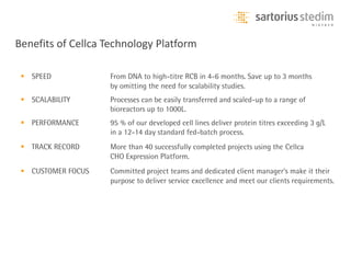 Cell line development services | PDF
