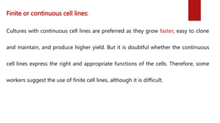 Cell lines | PPTX