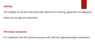 Cell lines | PPTX