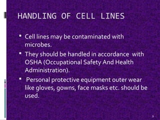 Cell lines | PPT