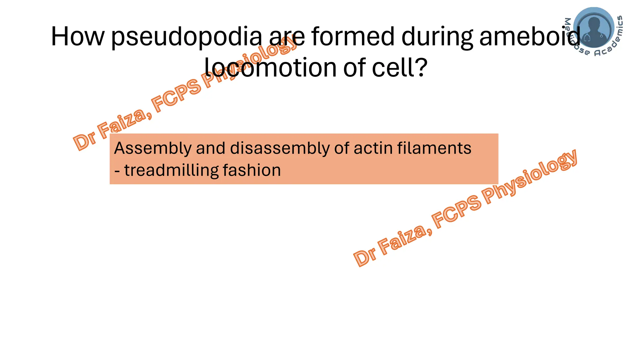 Cell locomotion (Ameboid/ciliary/flagellar movement) | PDF