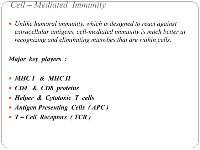 Cell mediated & humoral immunity | PPTX