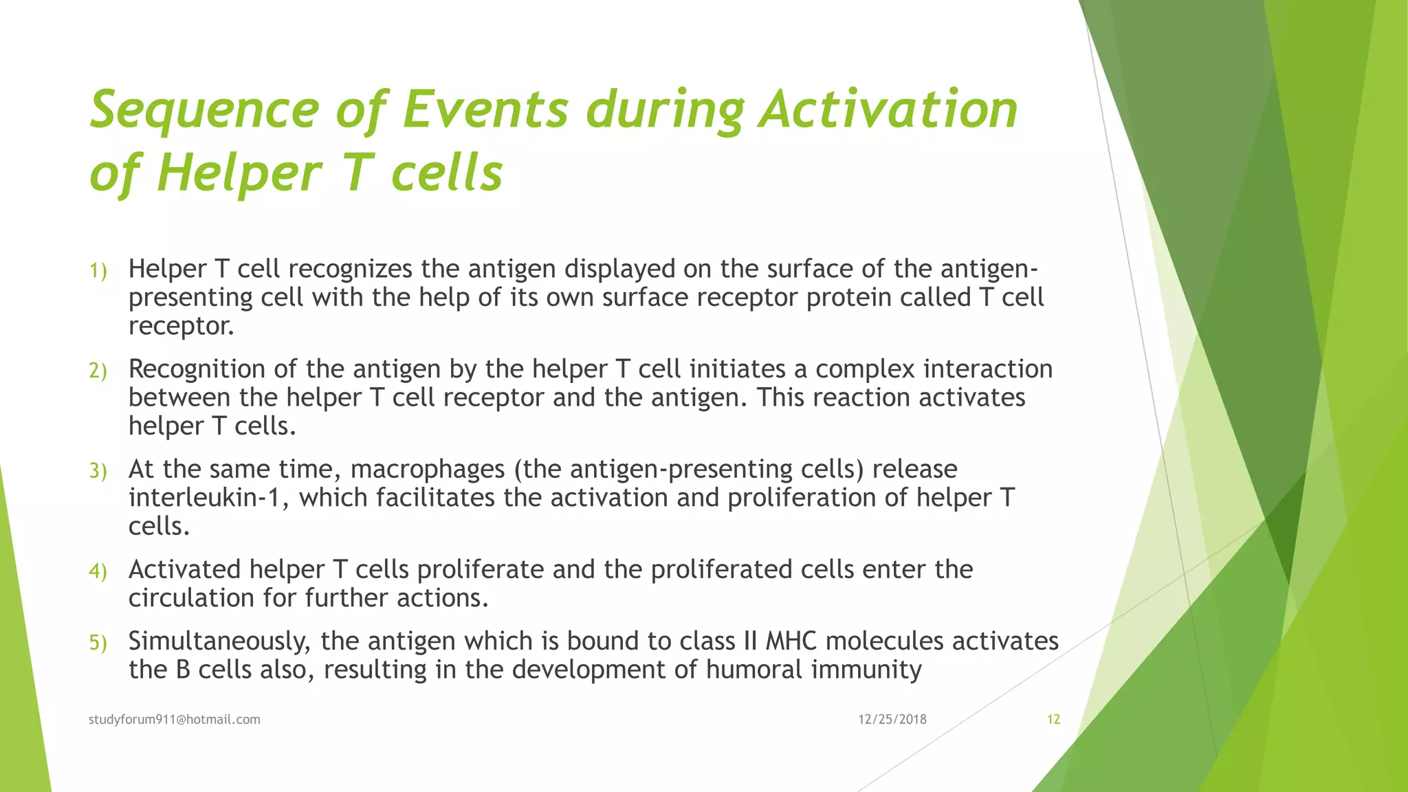Cell mediated immunity | PPTX