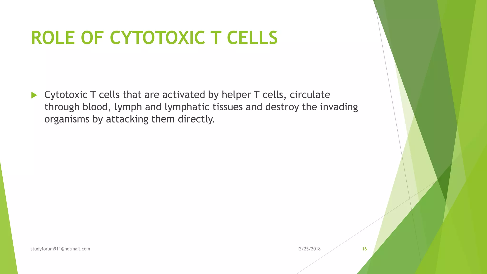 Cell mediated immunity | PPTX | Infectious Diseases | Diseases and ...