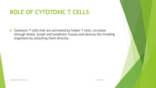 Cell mediated immunity | PPTX