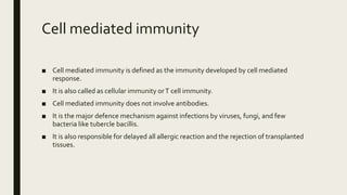Antibody Mediated Immunity