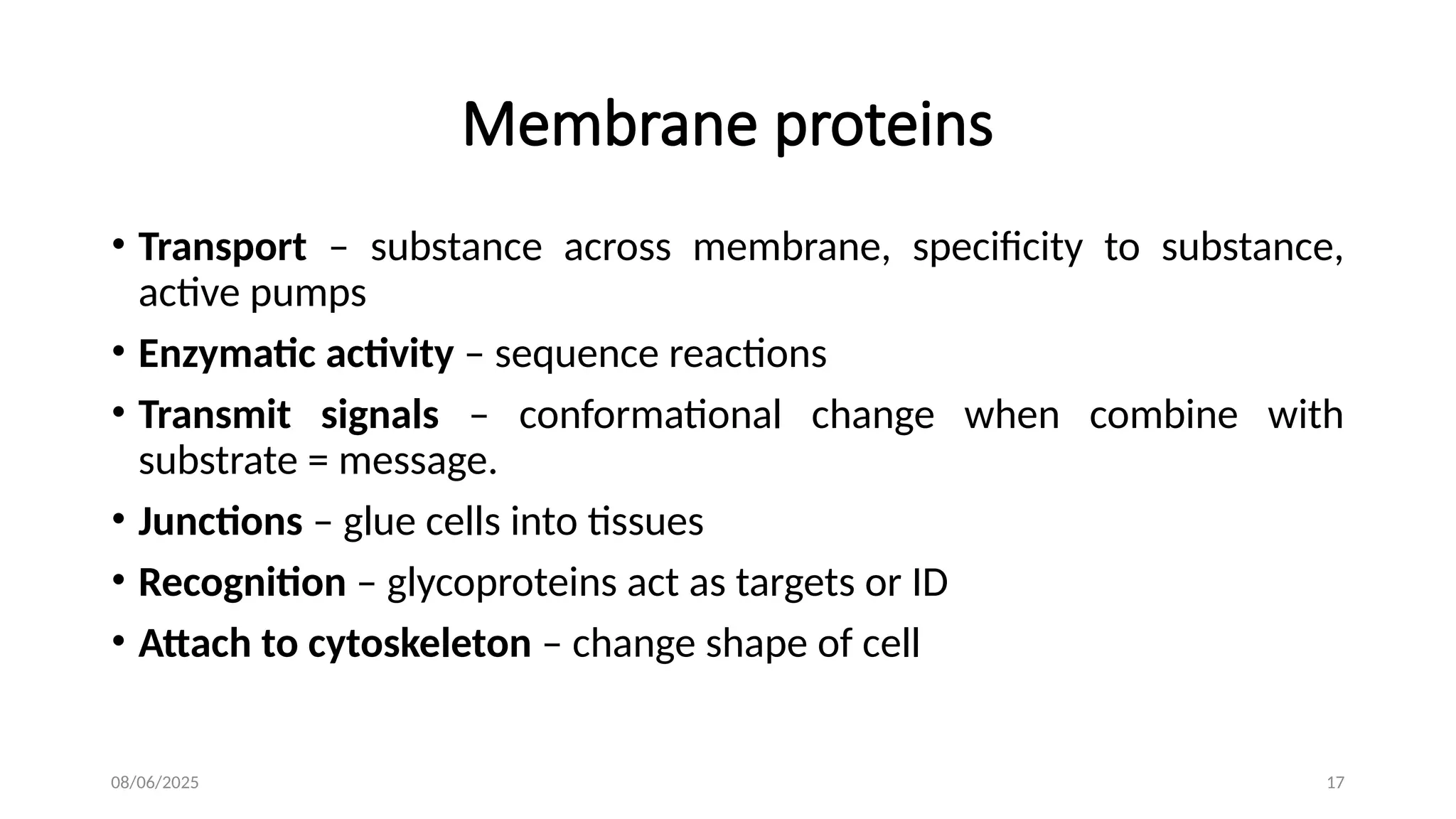 Cell Membrane: Structure, Composition & Functions | PPTX