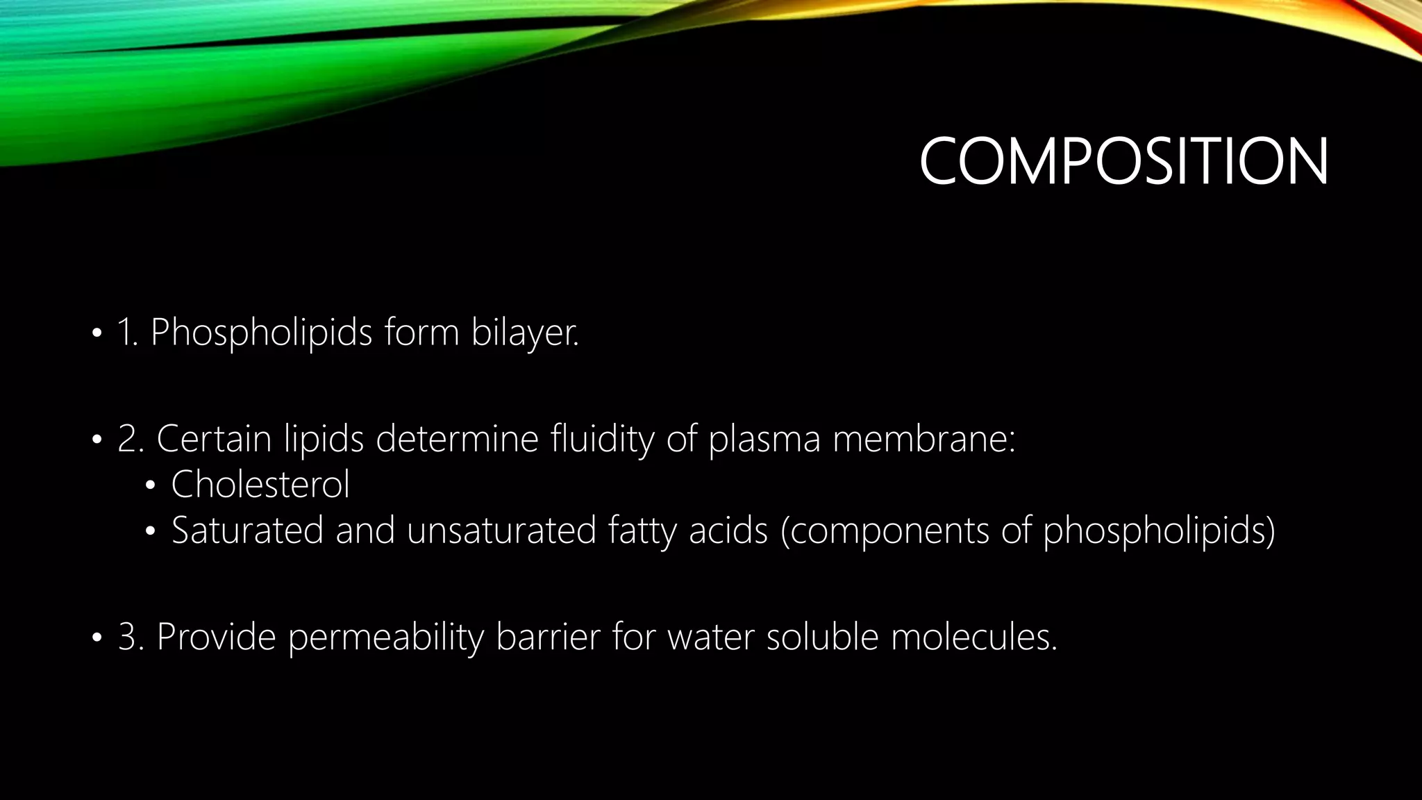 Cell membrane by Dr.Tehmas | PPTX | Chemistry | Science