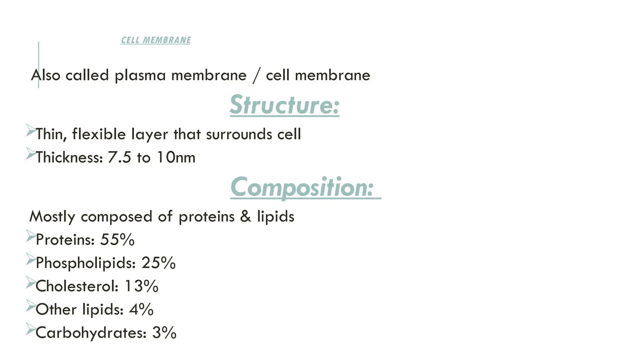 CELL MEMBRANE Structure and Function.pptx