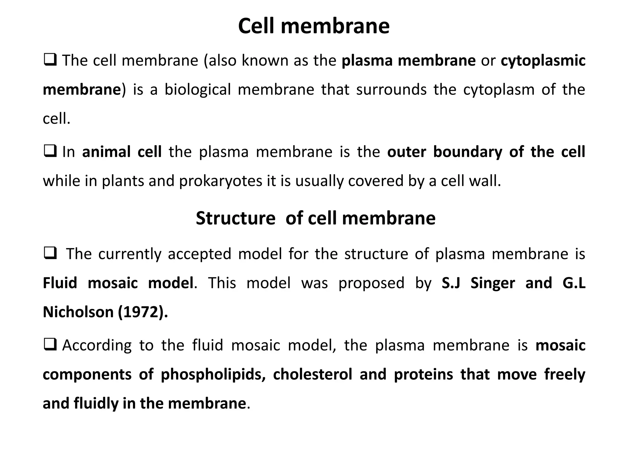 Cell membrane and endoplasmic reticulum | PPTX | Chemistry | Science