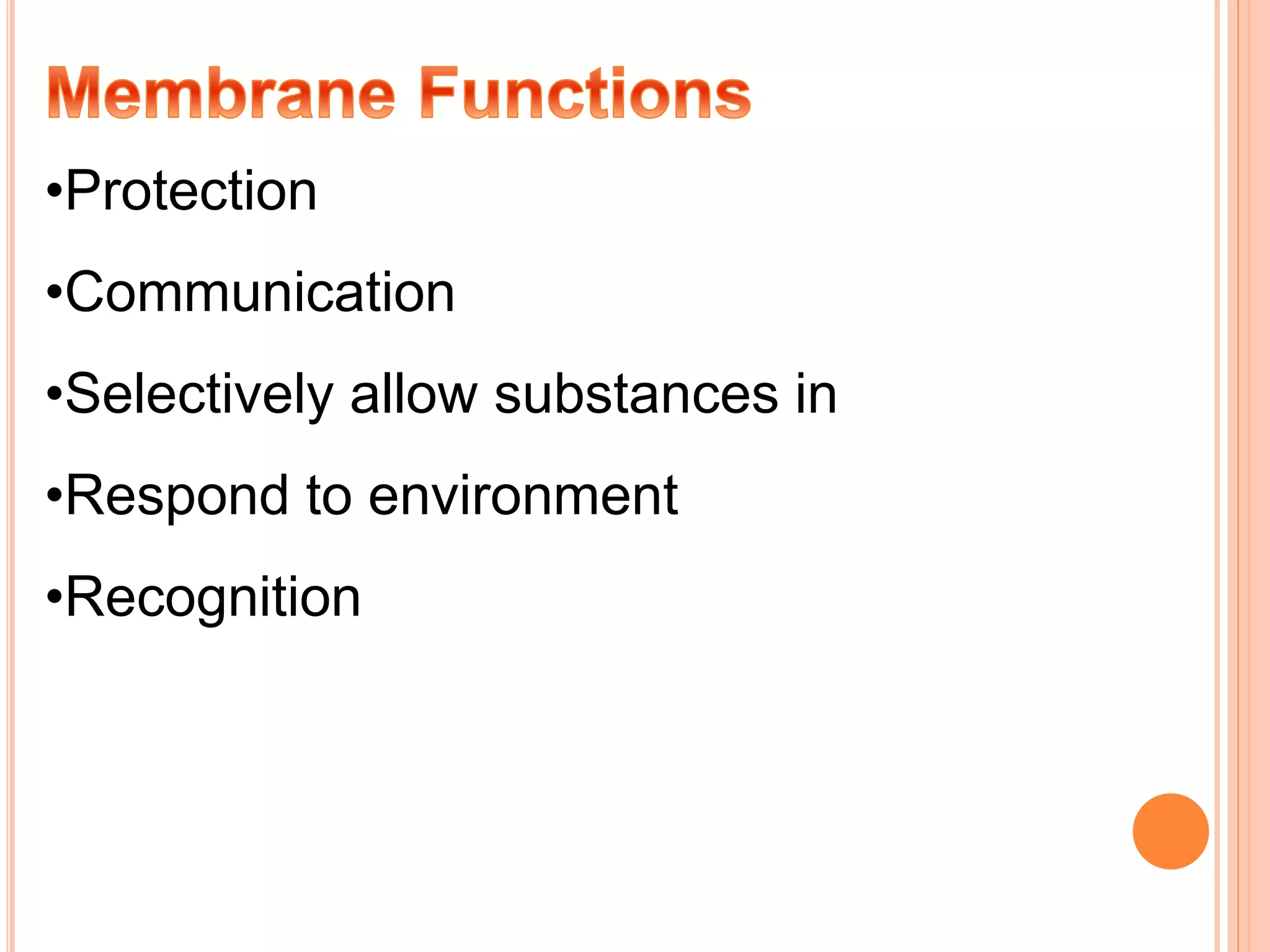 Cell membrane function and cell cycle | PPTX | Biological Sciences ...