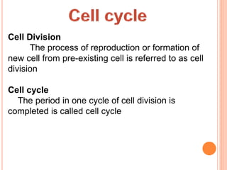 Cell membrane function and cell cycle | PPTX