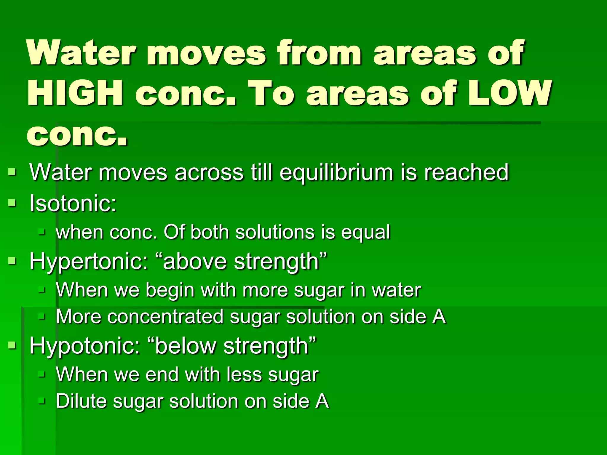 Cell membrane powerpoint diffusion and osmosis revised | PPTX