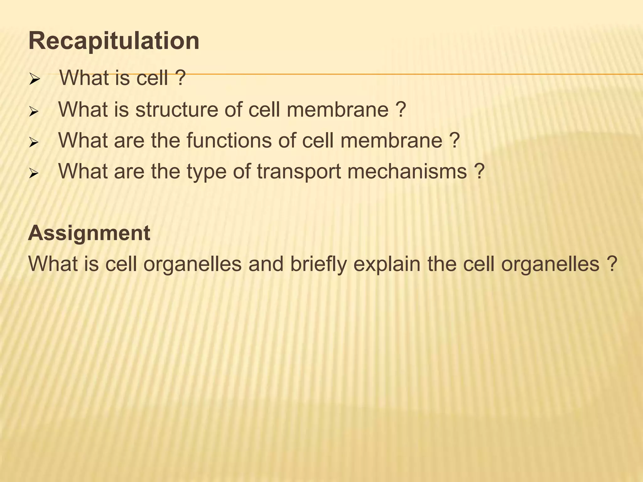 Cell membrane ppt | PPTX