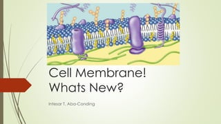 Cell membrane report | PPT
