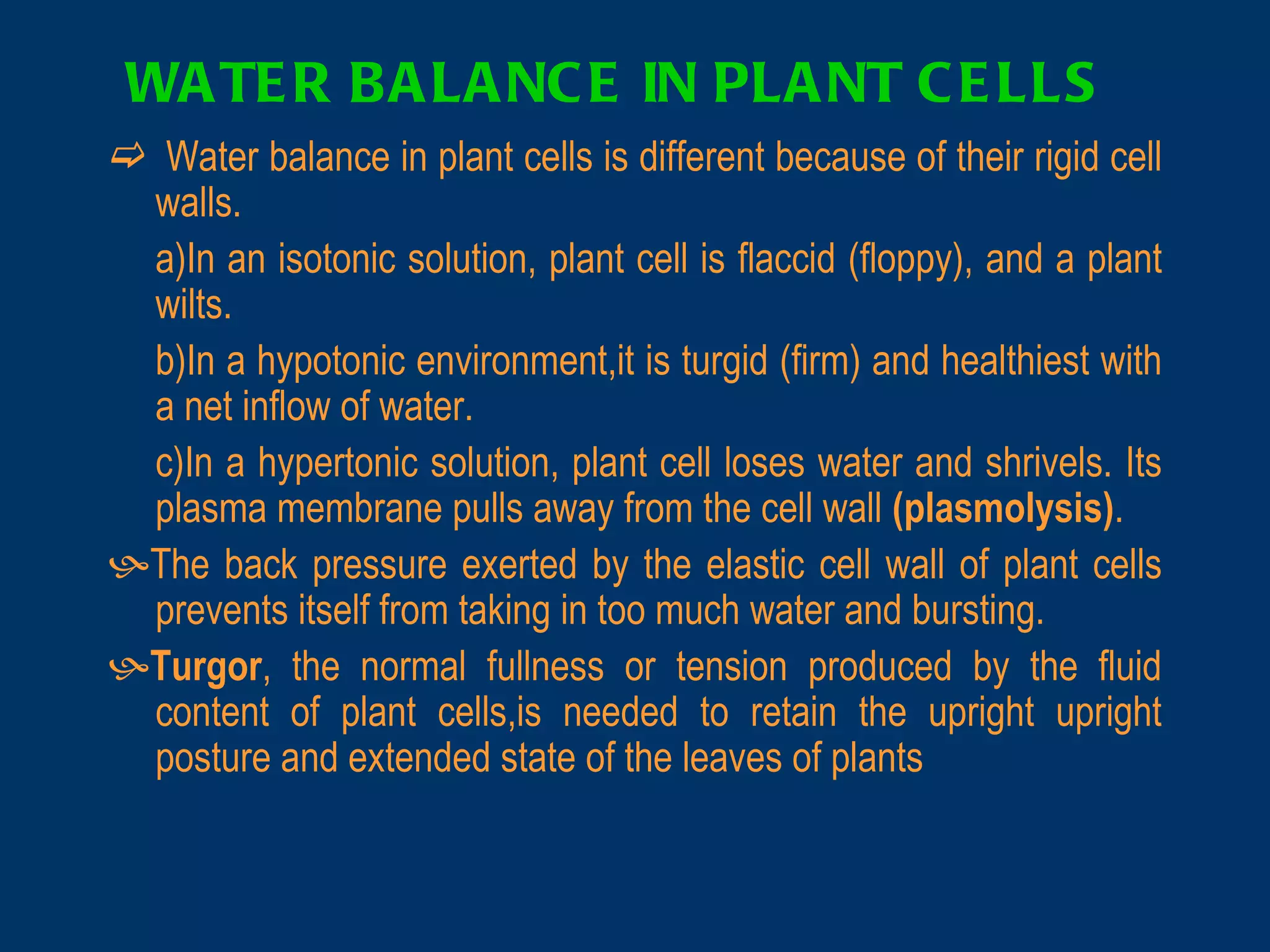 Cell membrane transport | PPT