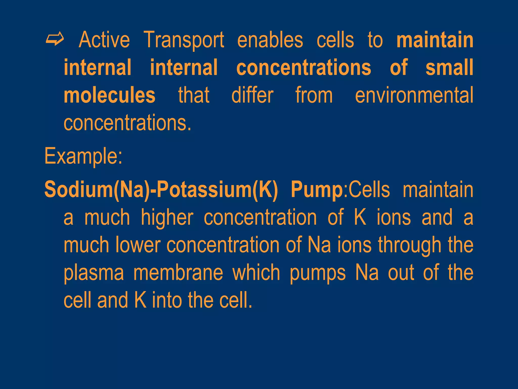 Cell membrane transport | PPT