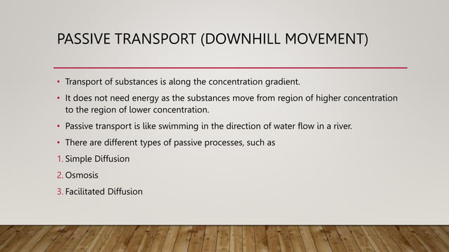 Cell Membrane Transport.pptx | Biological Sciences | Science
