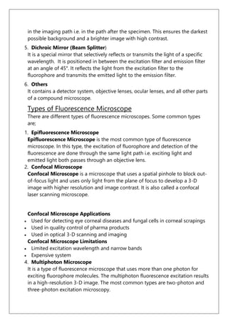 CELL MICROBIOLOGY AND MICROSCOPE TYPES | DOCX | Biological Sciences ...