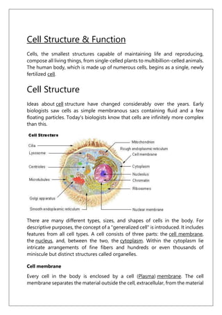 CELL MICROBIOLOGY AND MICROSCOPE TYPES | PDF