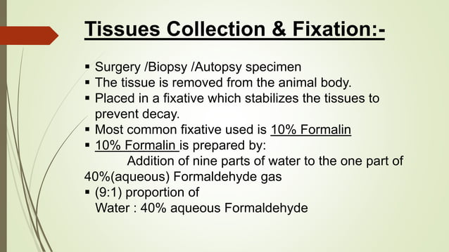 Cell morphology n tissue processing ppt | PPTX | Chemistry | Science