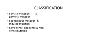Cell mutation dipak | PPT
