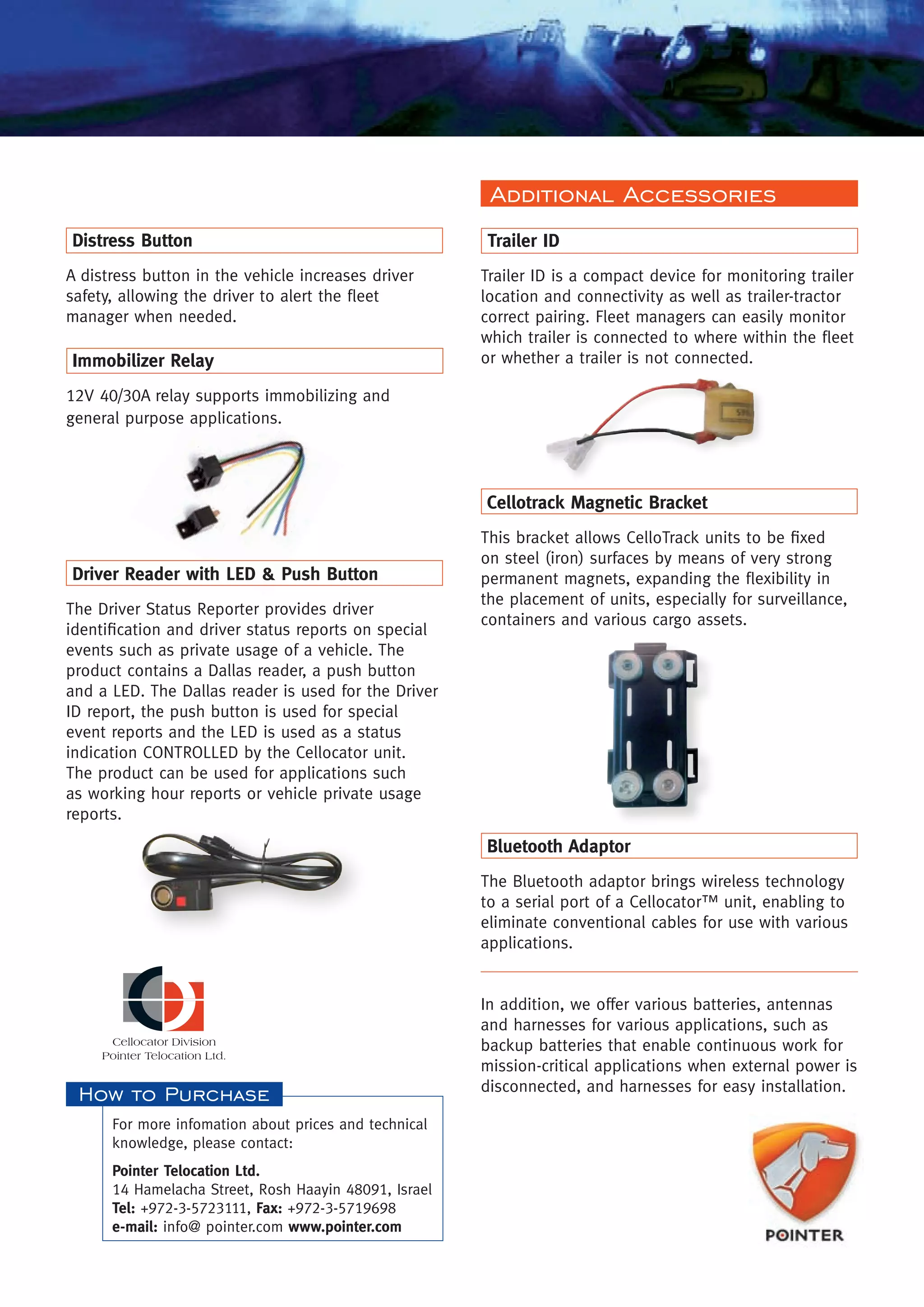 Cellocator Accessories | PDF