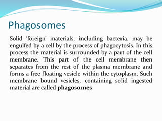 Cell organelles- histology | PPTX