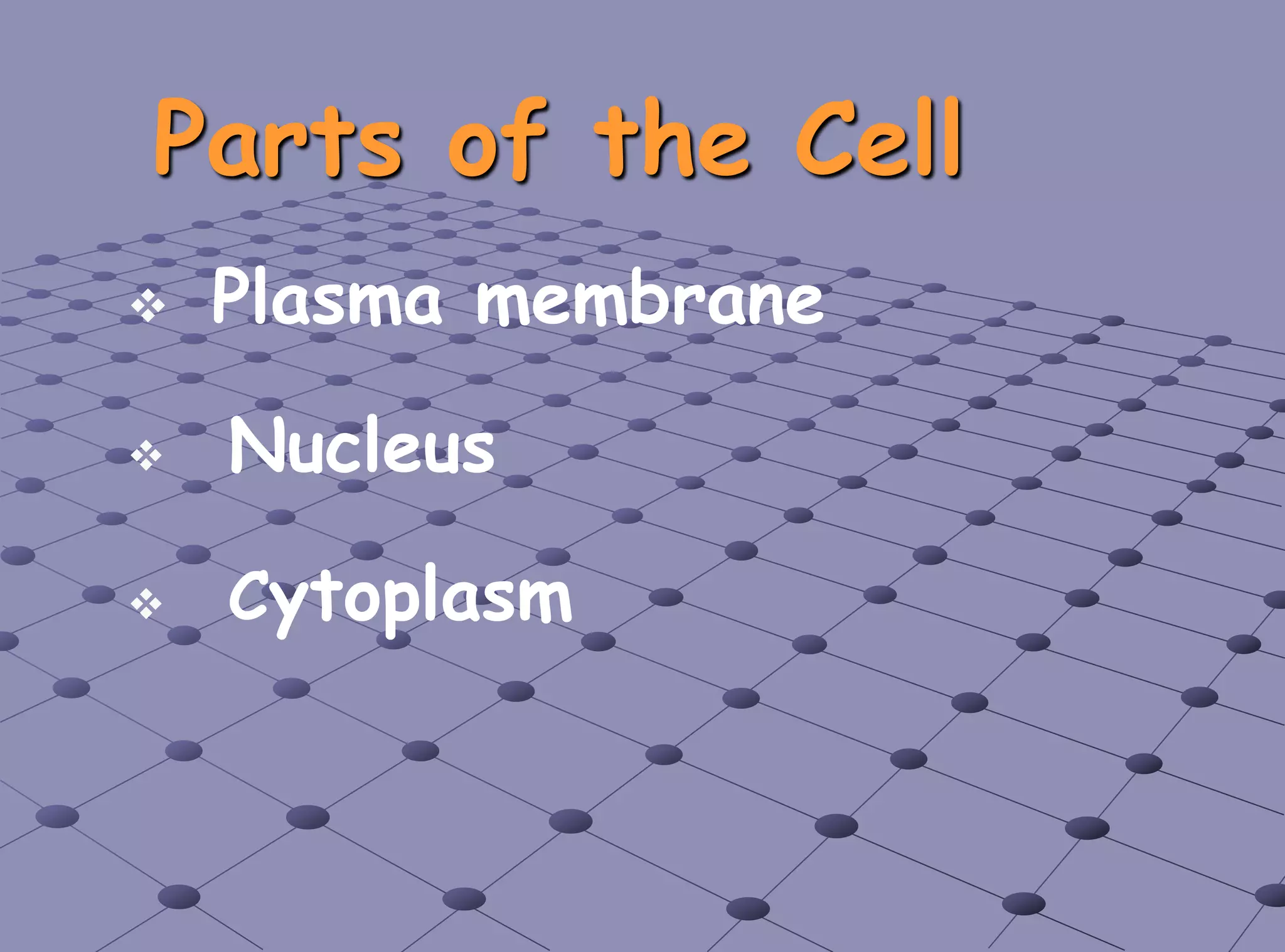 Cell and cell organelles | PPTX
