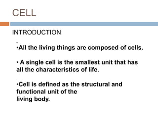 human cell anatomy and function | PPTX