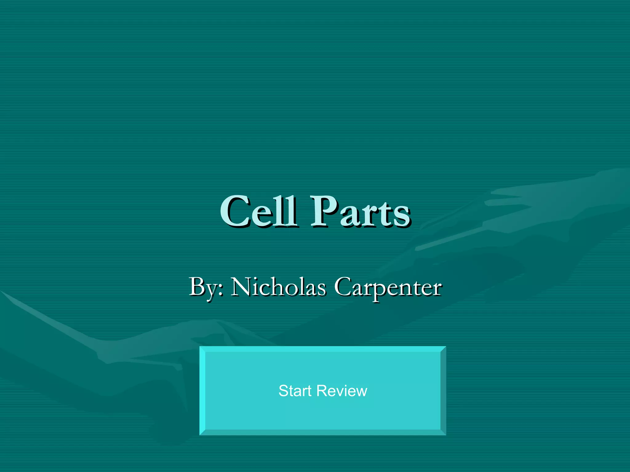 Cell Ppt
