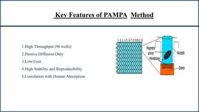 Cell permeability assays: caco-2 cell permeability, pampa membrane ...