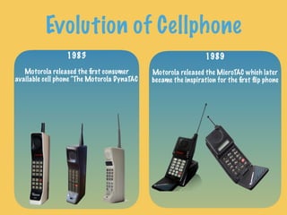 Evolution of Cell Phone and Tedrad Model | PDF