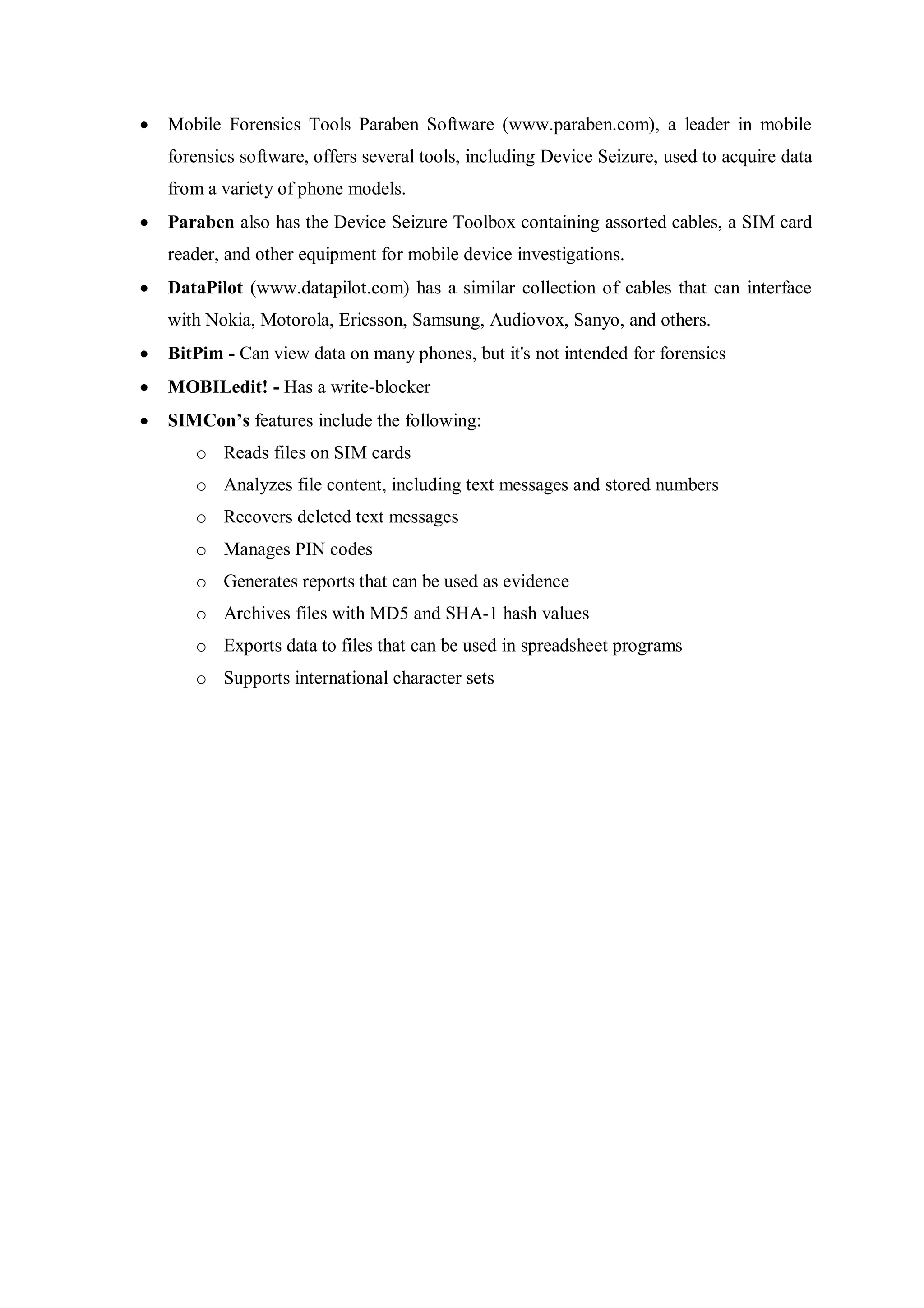 Cell Phone and Mobile Devices Forensics | PDF