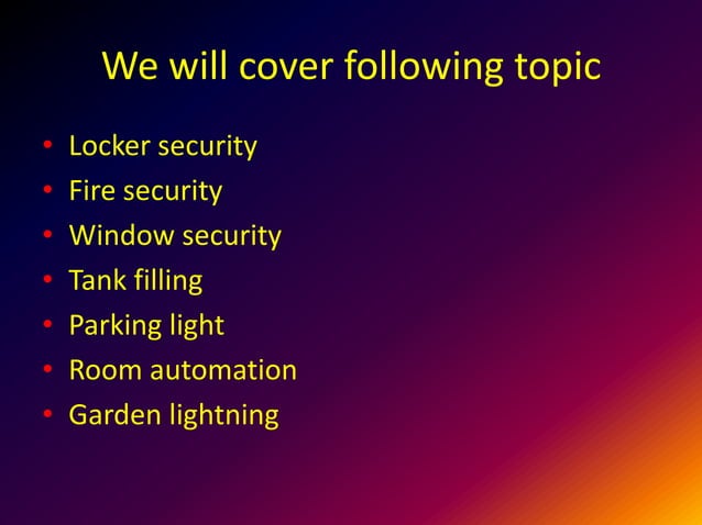 Cell phone based security system & advanced | PPTX | Home Security ...