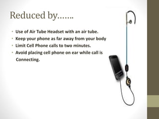 Cell phone blast prevention | PPTX