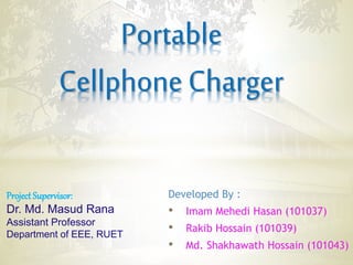 Cellphone Charger | PPTX