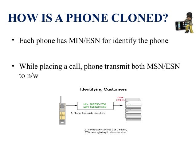 Cell phone cloning