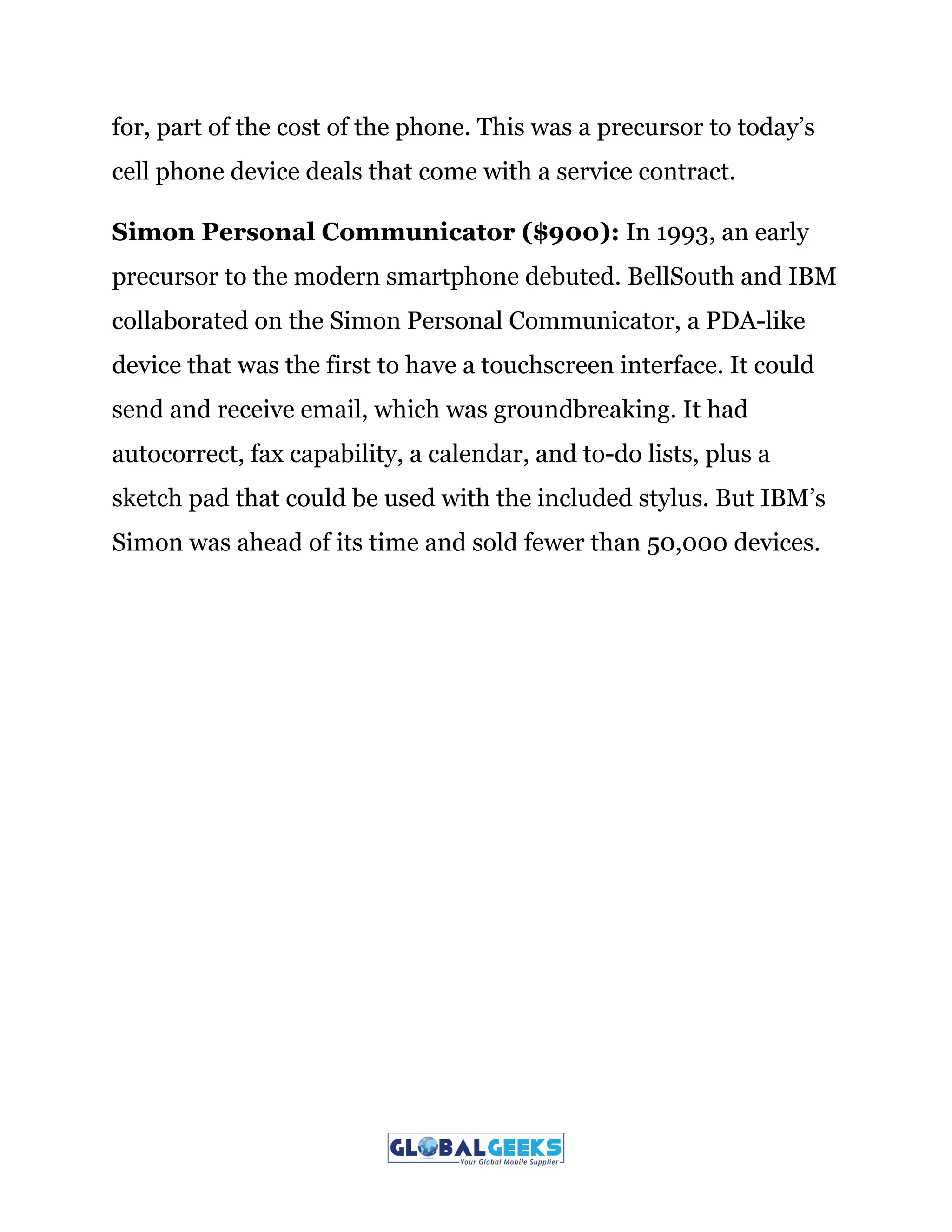 Cell phone cost comparison timeline | PDF