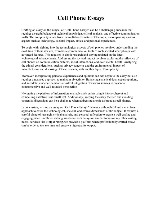 Cell Phone Essays.pdf