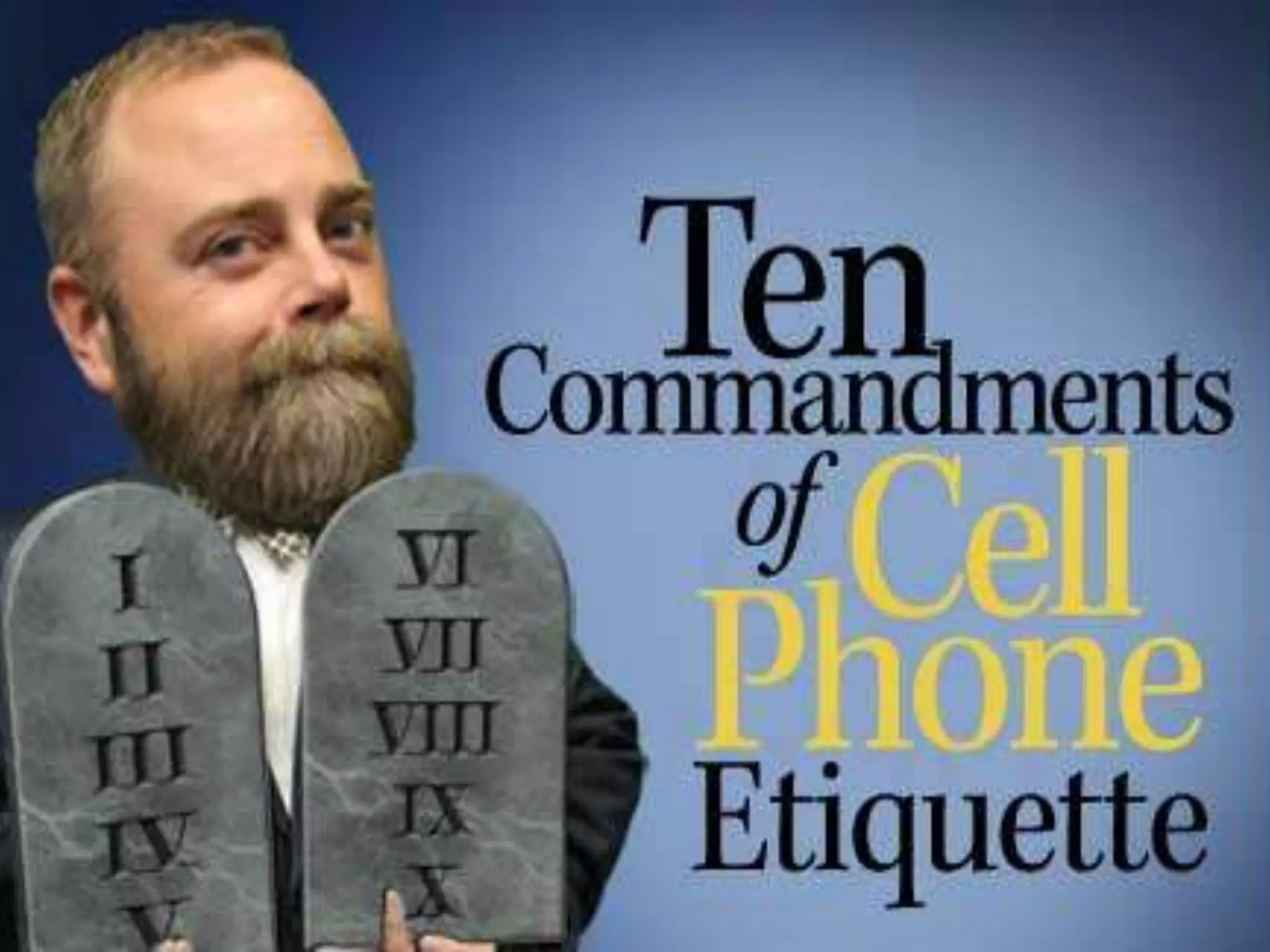 Cell phone etiquette | PPTX